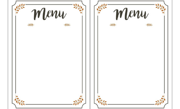 Free Printable Menu Template Room Surf pertaining to Blank Dinner Menu ... Free Printable Menu Template Room Surf pertaining to Blank Dinner Menu ...